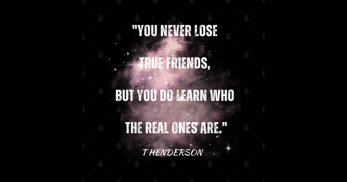 Real Friends - Friendship Quote - Sticker | TeePublic