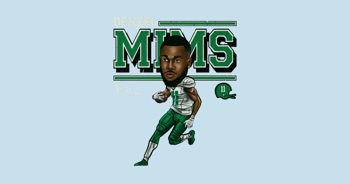 Denzel Mims New York J Cartoon - Denzel Mims - T-Shirt | TeePublic