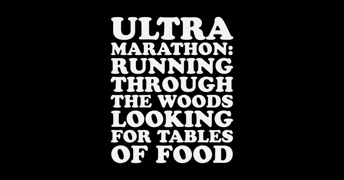 Ultramarathon Definition Running Through the Woods Trail Runner ...