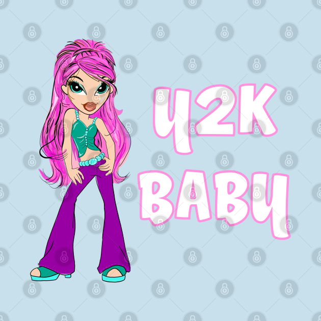 Y2K baby tee aesthetic - Y2k Baby - Long Sleeve T-Shirt | TeePublic