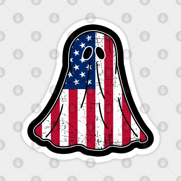 Ghost, American flag - Ghost - Magnet | TeePublic