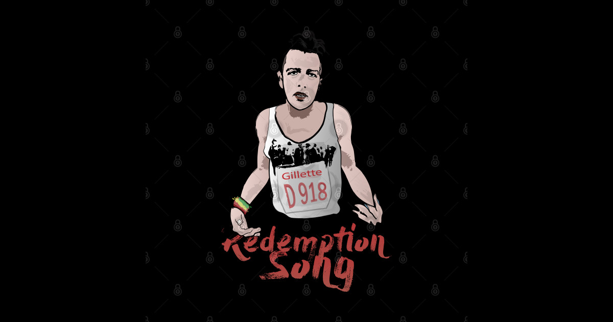 JOE STRUMMER MARATHON MAN - Joe Strummer - Sticker | TeePublic