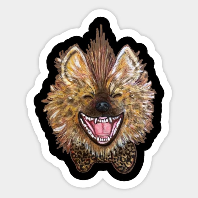 Harry Hyena - Hyena - Sticker | TeePublic