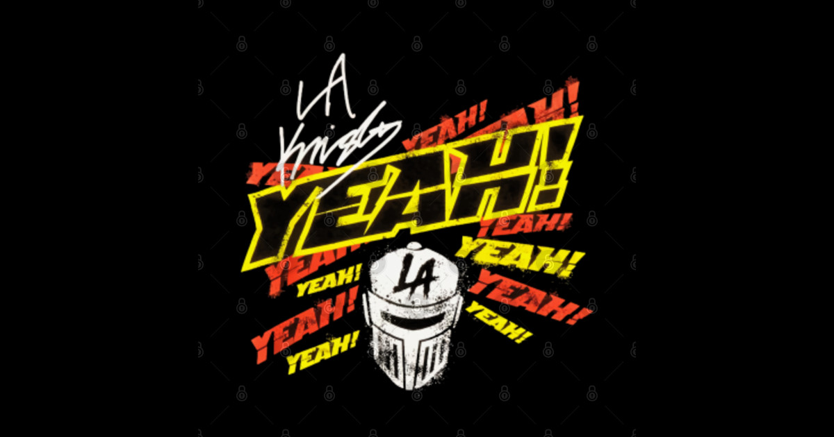LA Knight Yeah! - La Knight - Sticker | TeePublic