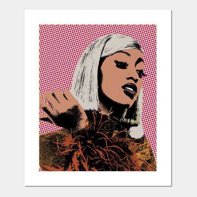 Flo Milli style pop art - Flo Milli - Posters and Art Prints | TeePublic