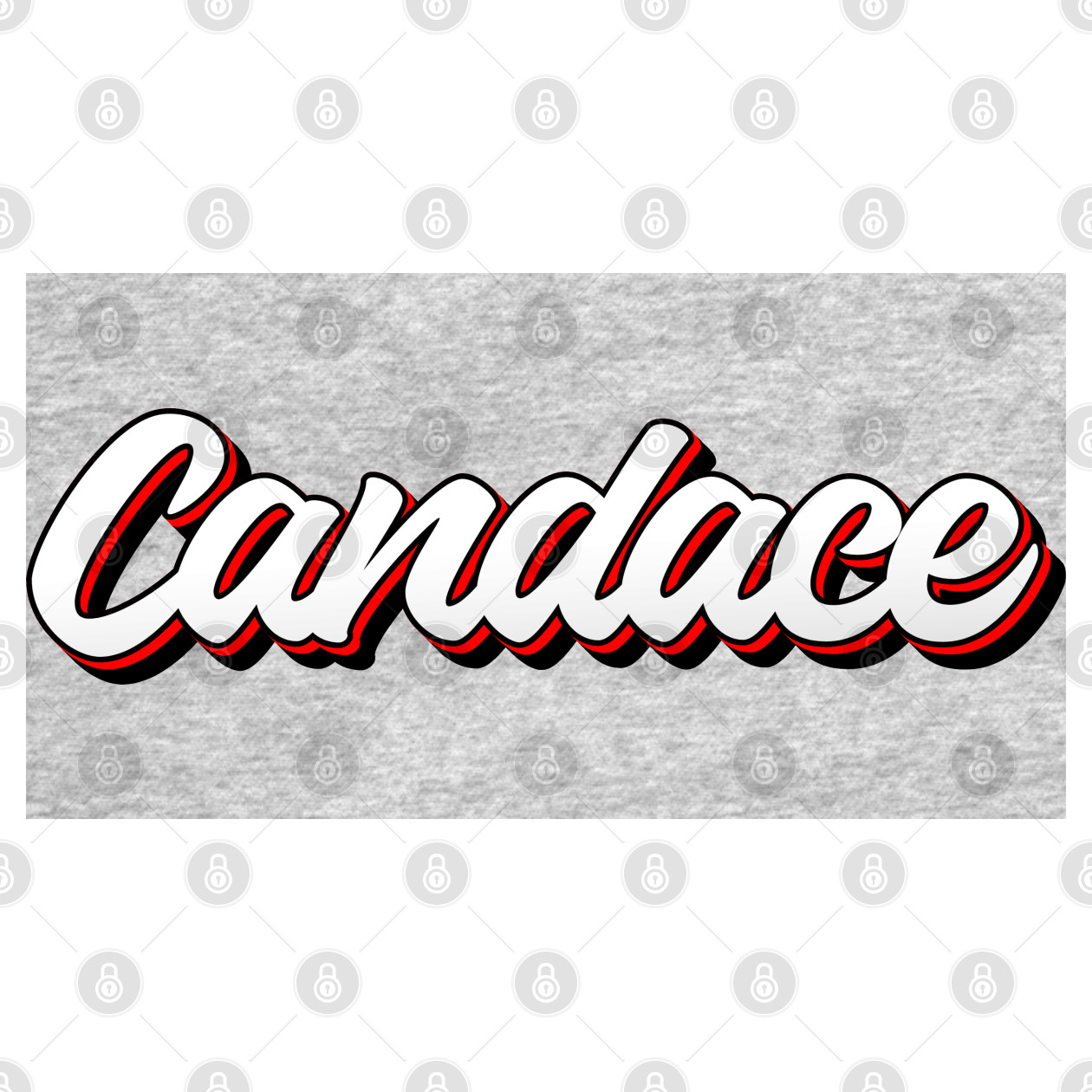 Candace name - cool 70s retro font - Candace Name Cool 70s Retro Font ...