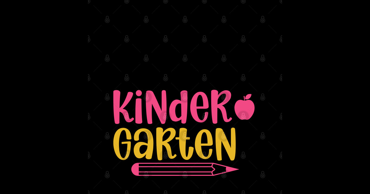 Hello Kindergarten – Cute and Colorful Back to School Design ...