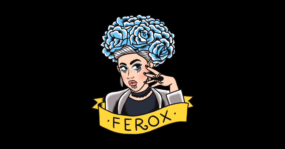 Ferox Tattoo Design - Tattoo - Sticker | TeePublic