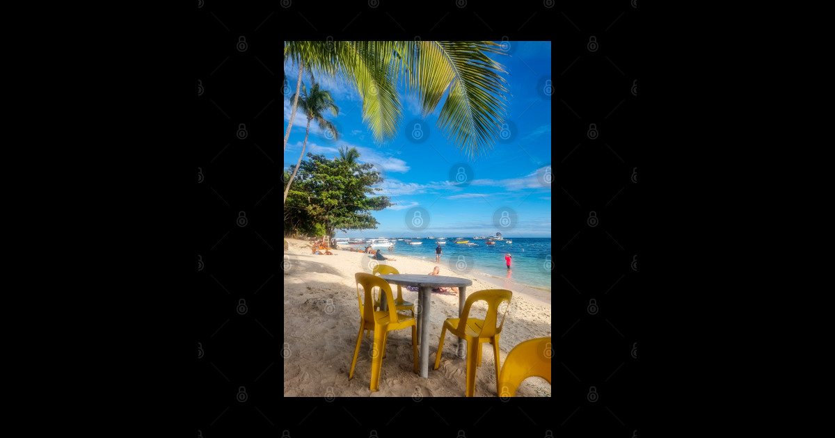 Alona Beach, Panglao Island, Bohol, Philippines - Philippines - Sticker ...