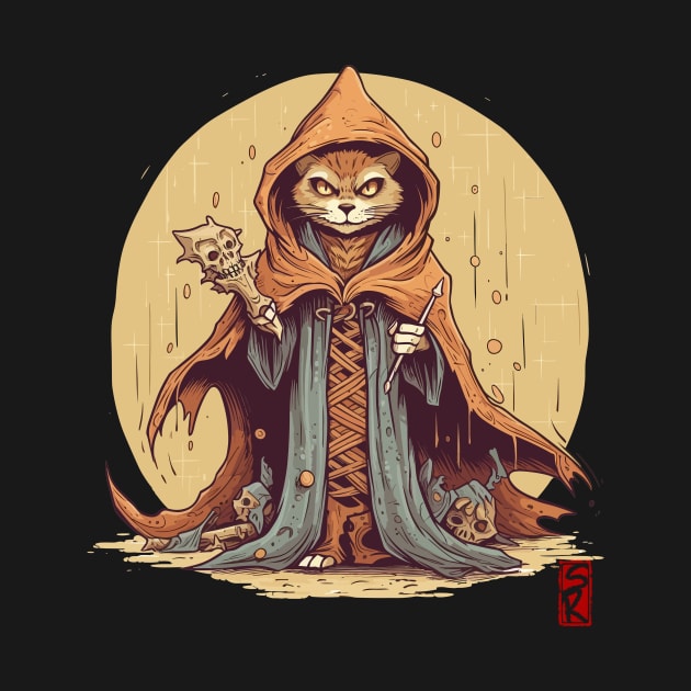 Magic cat - Cat - T-Shirt | TeePublic
