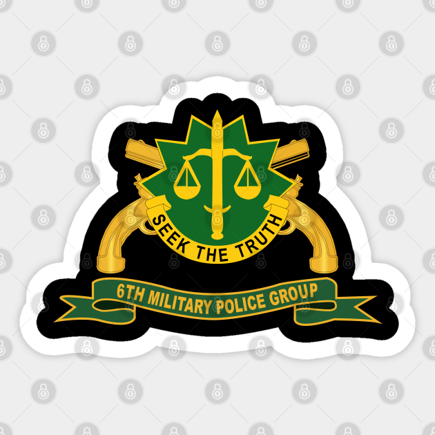 6th Military Police Group w Br - Ribbon - 6th Military Police Group W ...