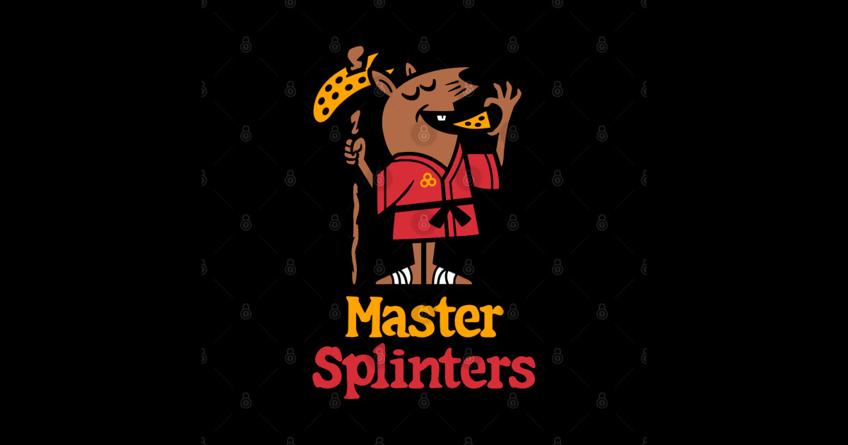 Master Splinters - Little - Sticker | TeePublic