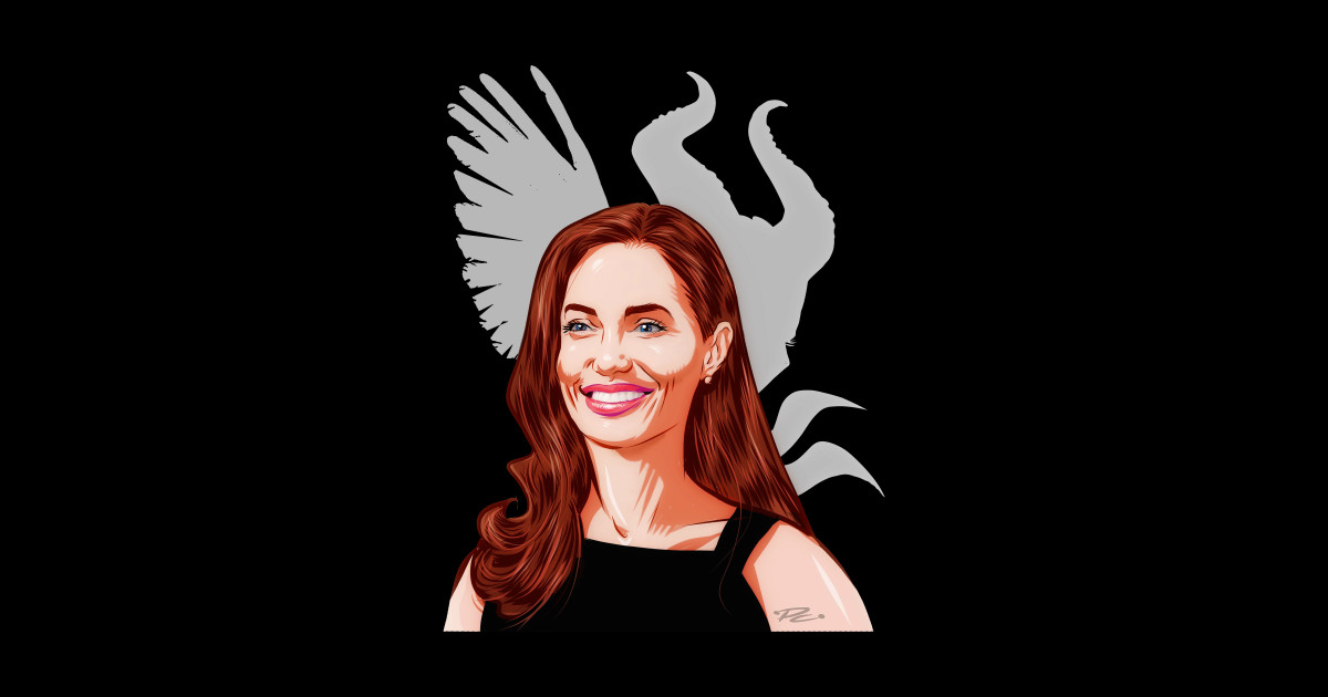 Angelina Jolie - Angelina Jolie - Sticker | TeePublic