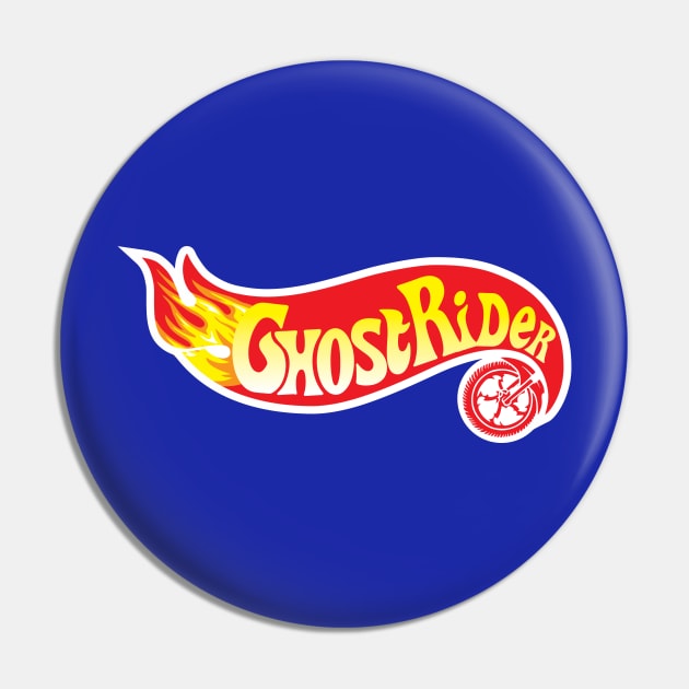 Ghost Rider - Ghost Rider - Pin | TeePublic