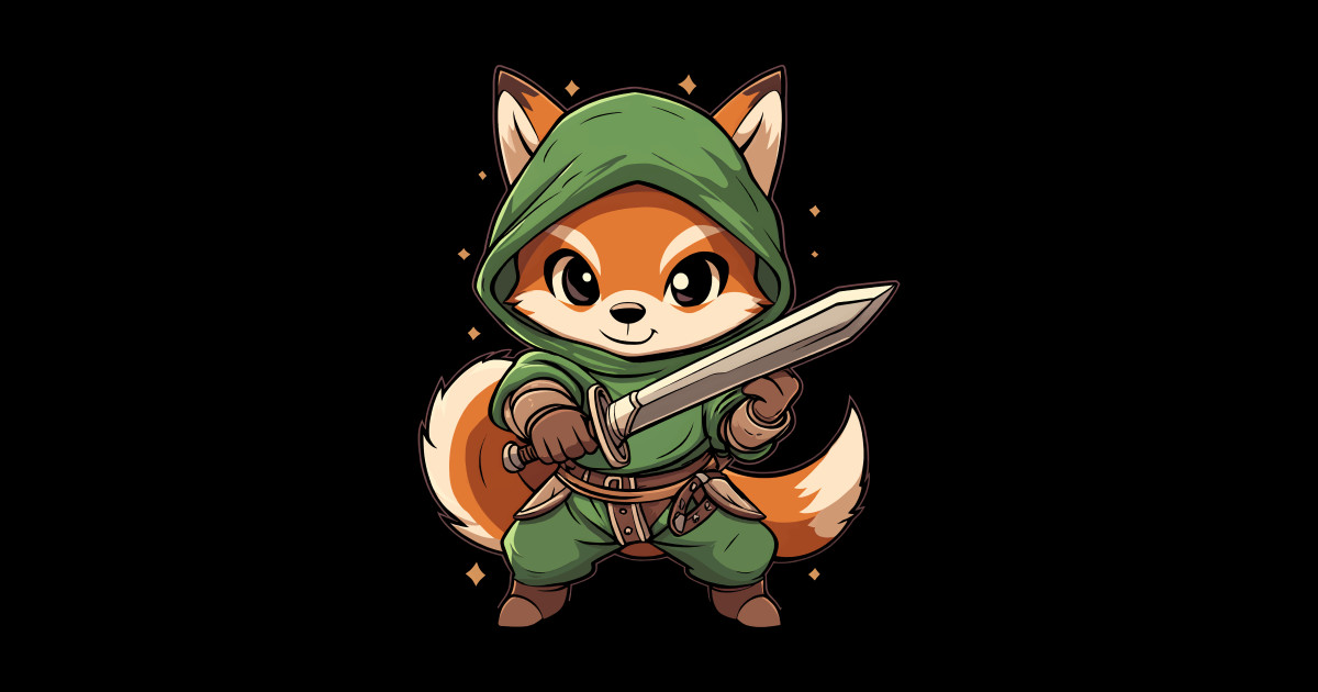 Foxy Fighter - Fox Fighter - Sticker | TeePublic