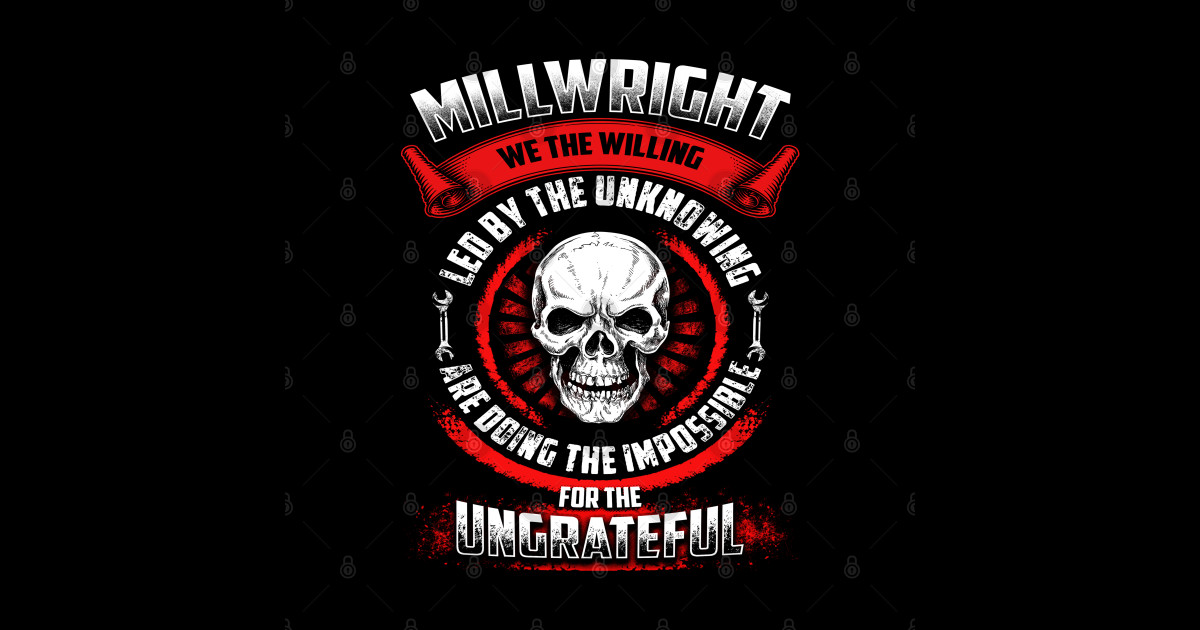 Millwright We The Willing Led By The Unknowing - Millwright - Sticker ...
