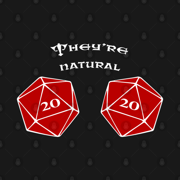 Double D20 - D And D - T-Shirt | TeePublic