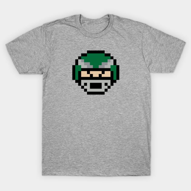 8-Bit Helmet - Philadelphia - Football - T-Shirt | TeePublic