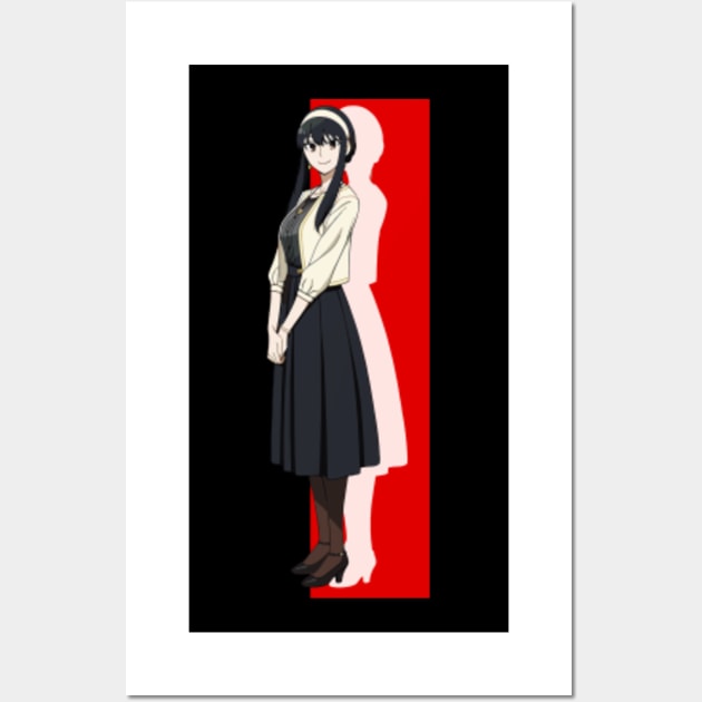 Yor Forger Spy Family Vector Art - Spy Family - Posters and Art Prints ...