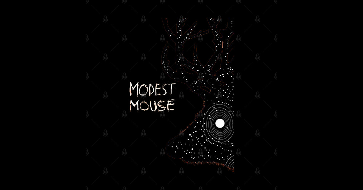 modest - Modest Mouse - Sticker | TeePublic