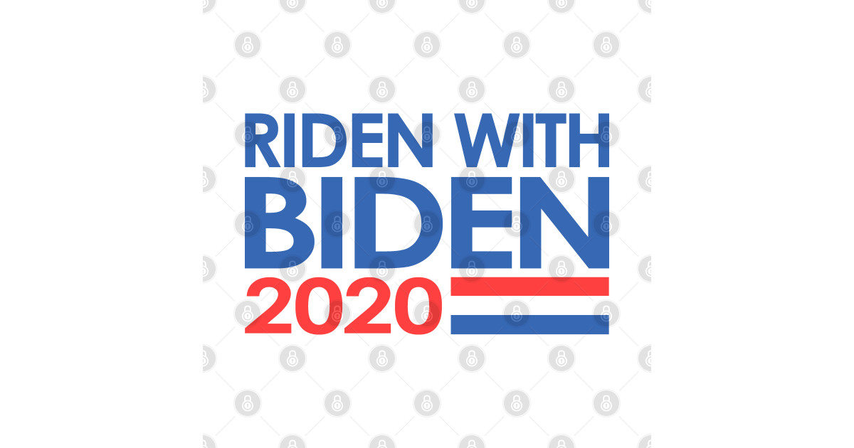 Riden With Biden - Joe Biden 2020 - T-Shirt | TeePublic