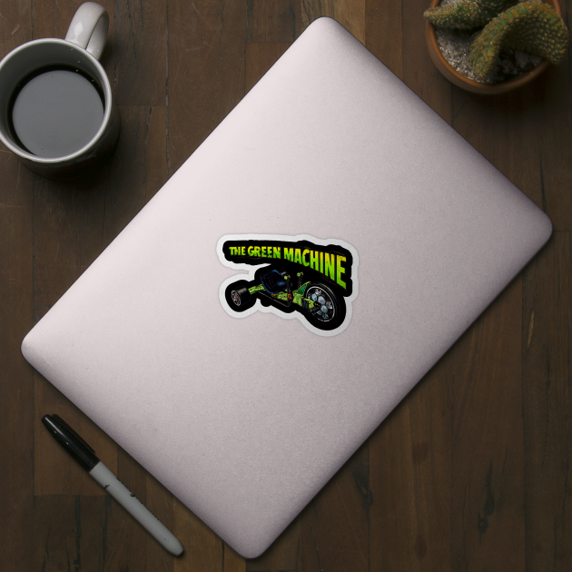 Green Machine - 70s - Sticker | TeePublic