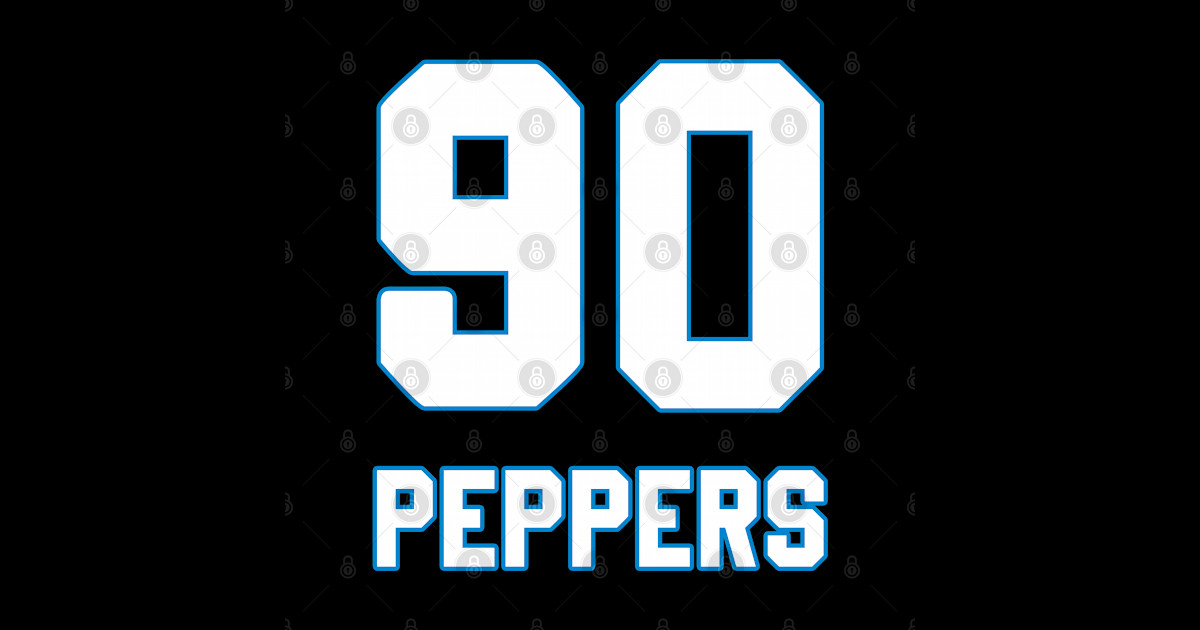 Julius Peppers #90 King Sacks - Julius Peppers - Sticker | TeePublic