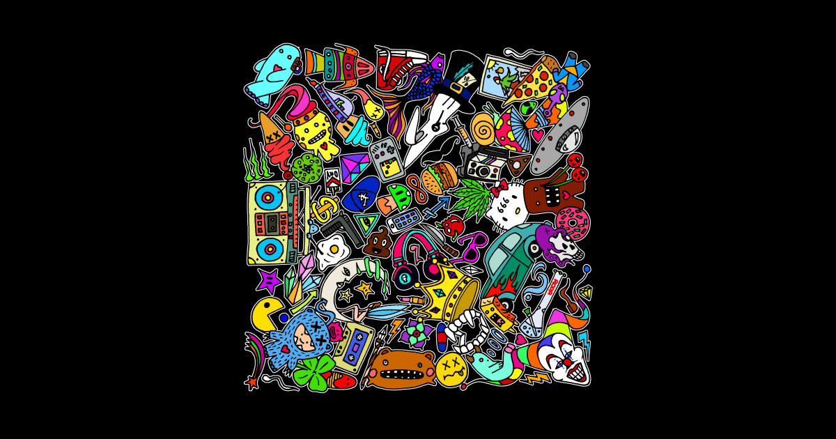 Too Much - Indie - Sticker | TeePublic