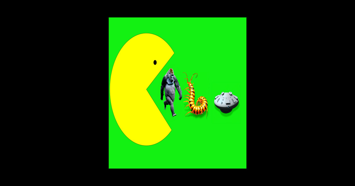 Pac Man - Pac Man - Sticker | TeePublic