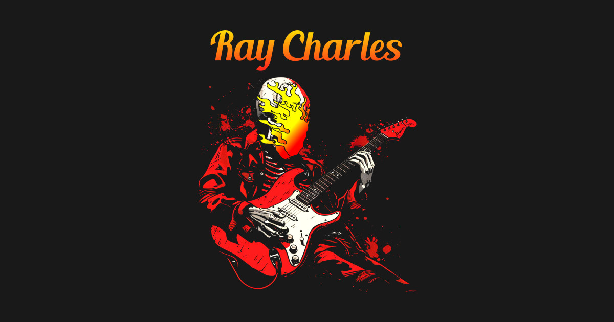 RAY CHARLES BAND FAN ART - Ray Charles Band Fan Art - T-Shirt | TeePublic