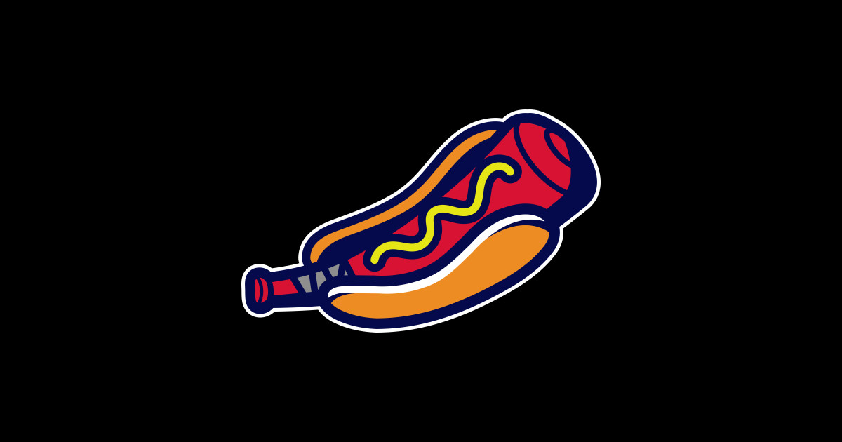 Hot Dog Baseball Bat Sports Mascot T-Shirt: Fun & Bold Design for ...