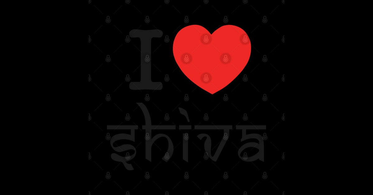I Love Shiva | Lord Shiva Art | Mahadev Artwork | Hindu Spiritual ...