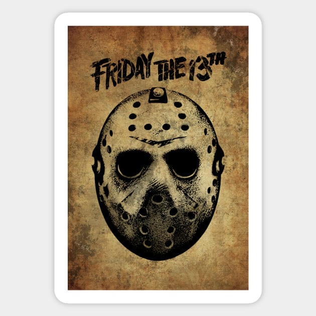 Friday the 13th - Movie - Sticker | TeePublic