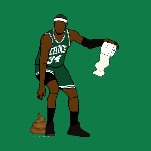 Paul Pierce 'The Poop' - NBA Boston Celtics - Nba - T-Shirt | TeePublic