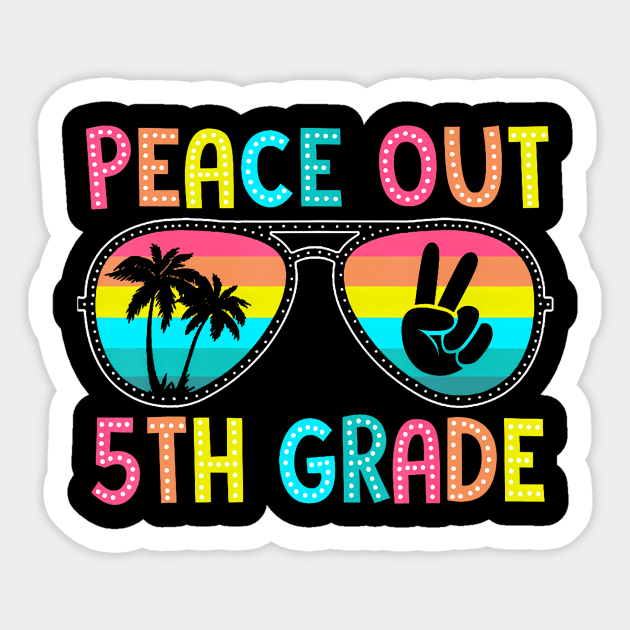 Peace Out 5Th Grade Graduation Last Day Of School - Peace Out 5th Grade ...