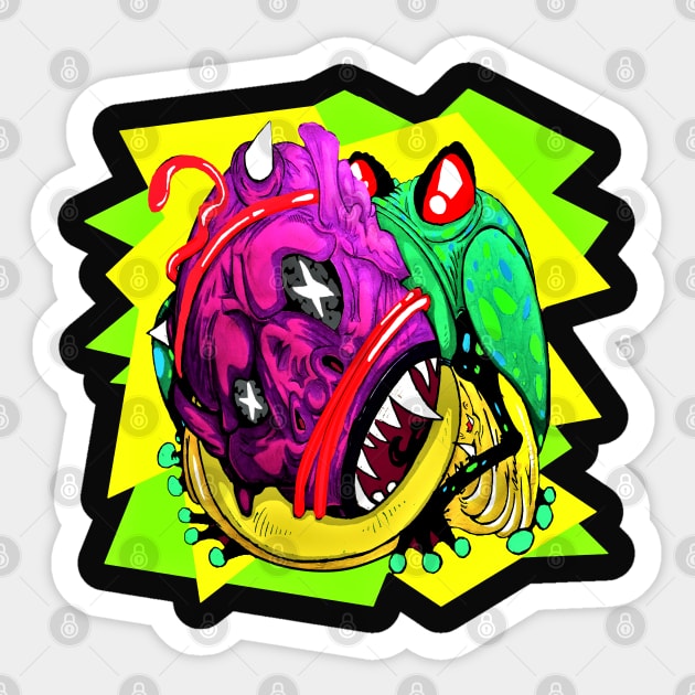 Demon Food - Demon Food Brandon Millay - Sticker | TeePublic