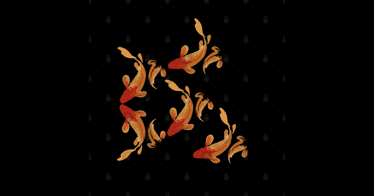 legendary japan koi fish logo, luck, prosperity, and good fortune - Koi ...