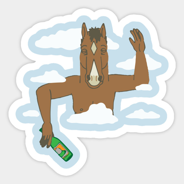 Bojack Horseman - Bojack - Sticker | TeePublic