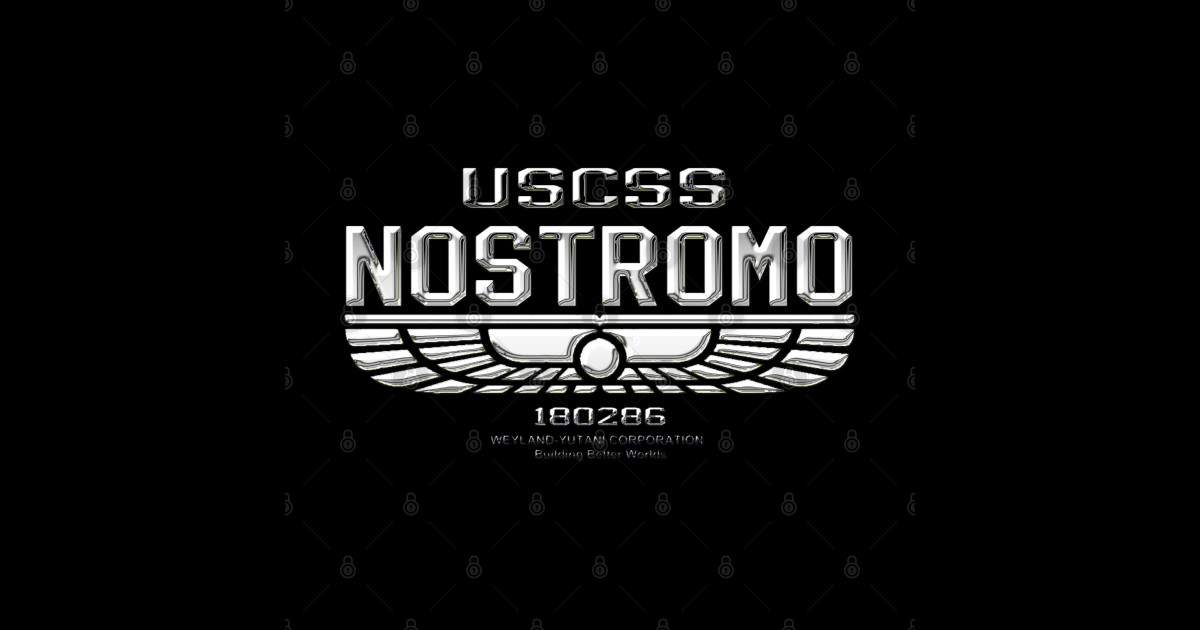 Nostromo Weyland Logo Alien - Alien - Sticker | TeePublic