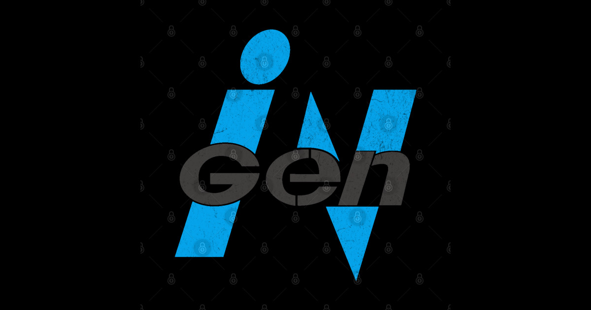 INGEN - vintage logo - Jurassic Park - Sticker | TeePublic