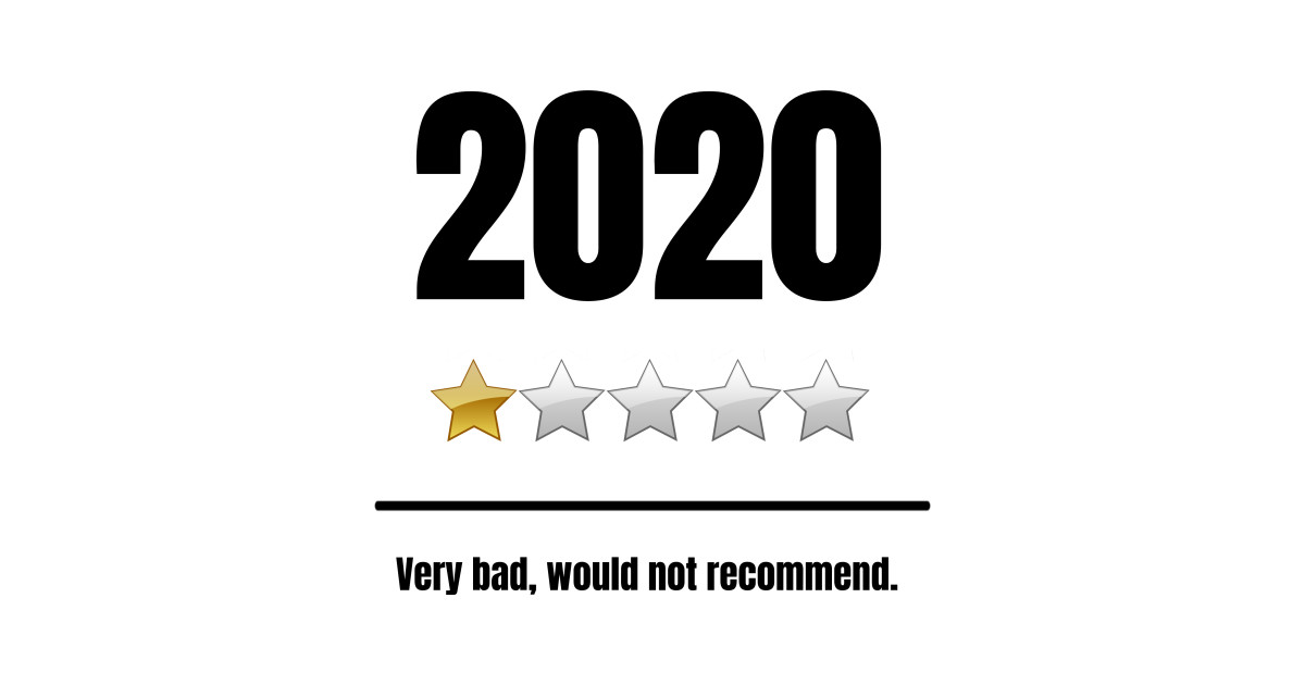 2020 - One Star Rating - 2020 One Star - T-Shirt | TeePublic