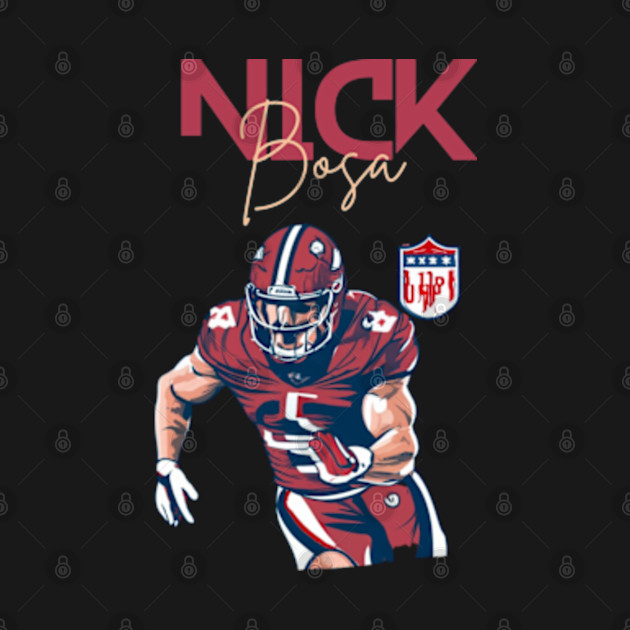 Nick bosa the goat - Nick Bosa - T-Shirt sold by Greg Moran | SKU ...