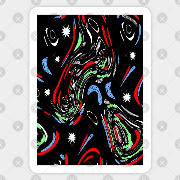 Gadgets - Abstract - Sticker | TeePublic