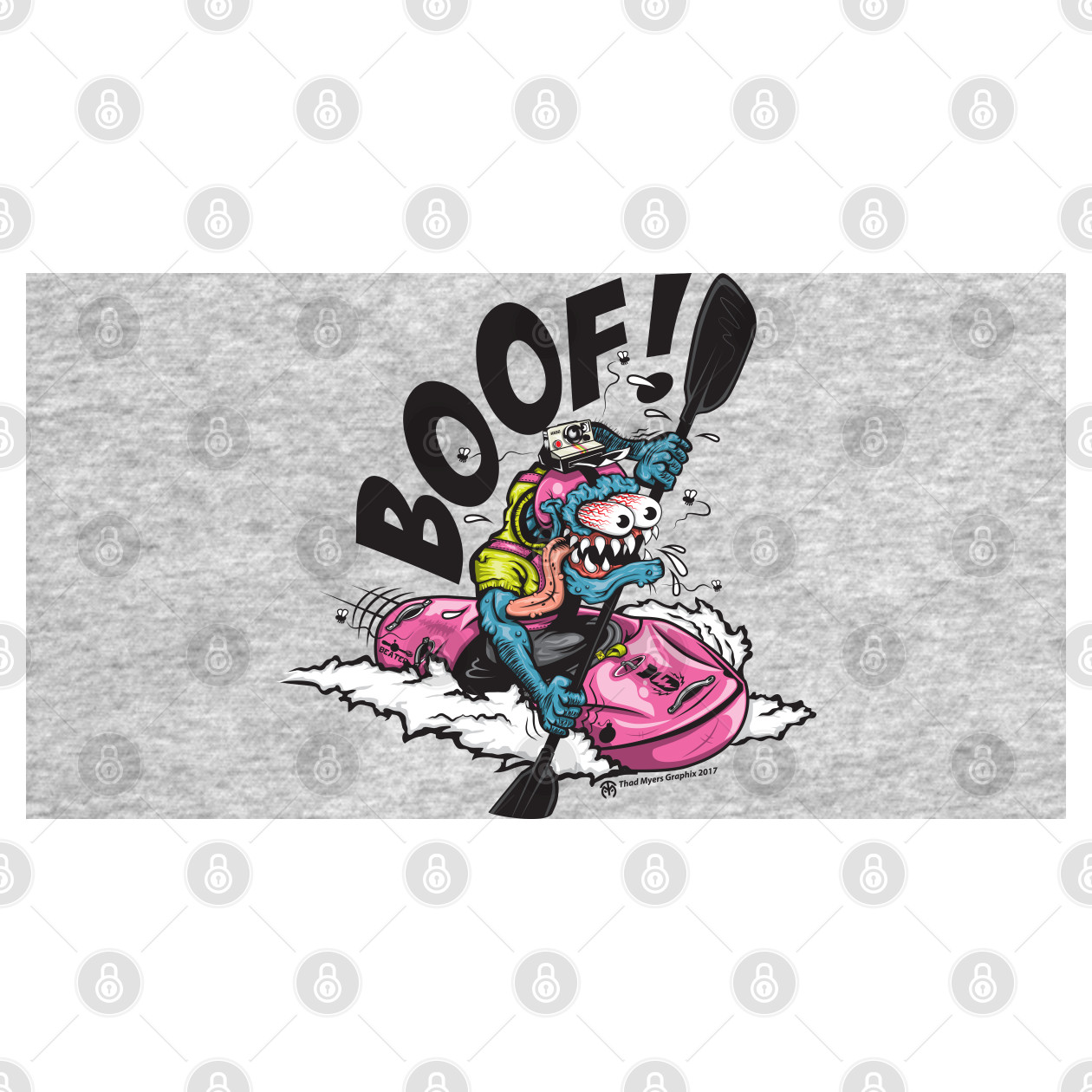 BOOF! - Kayak - T-Shirt | TeePublic