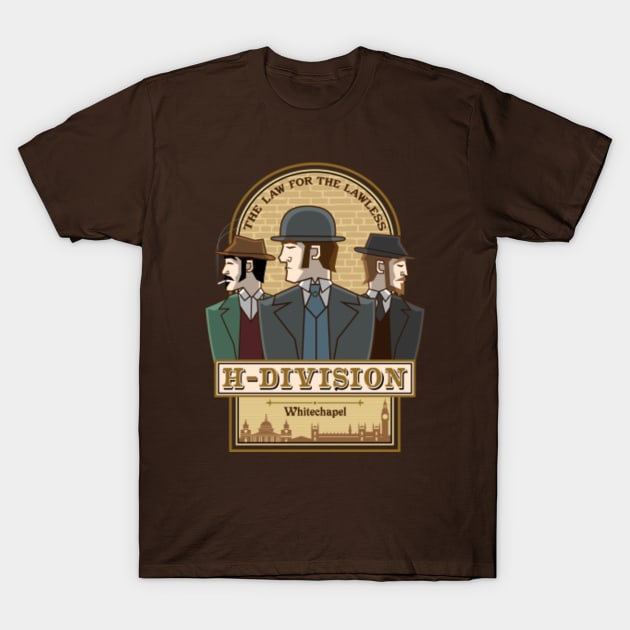 H-Division - Ripper Street - T-Shirt | TeePublic