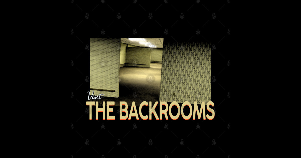 Visit The Backrooms - The Backrooms - Pin | TeePublic