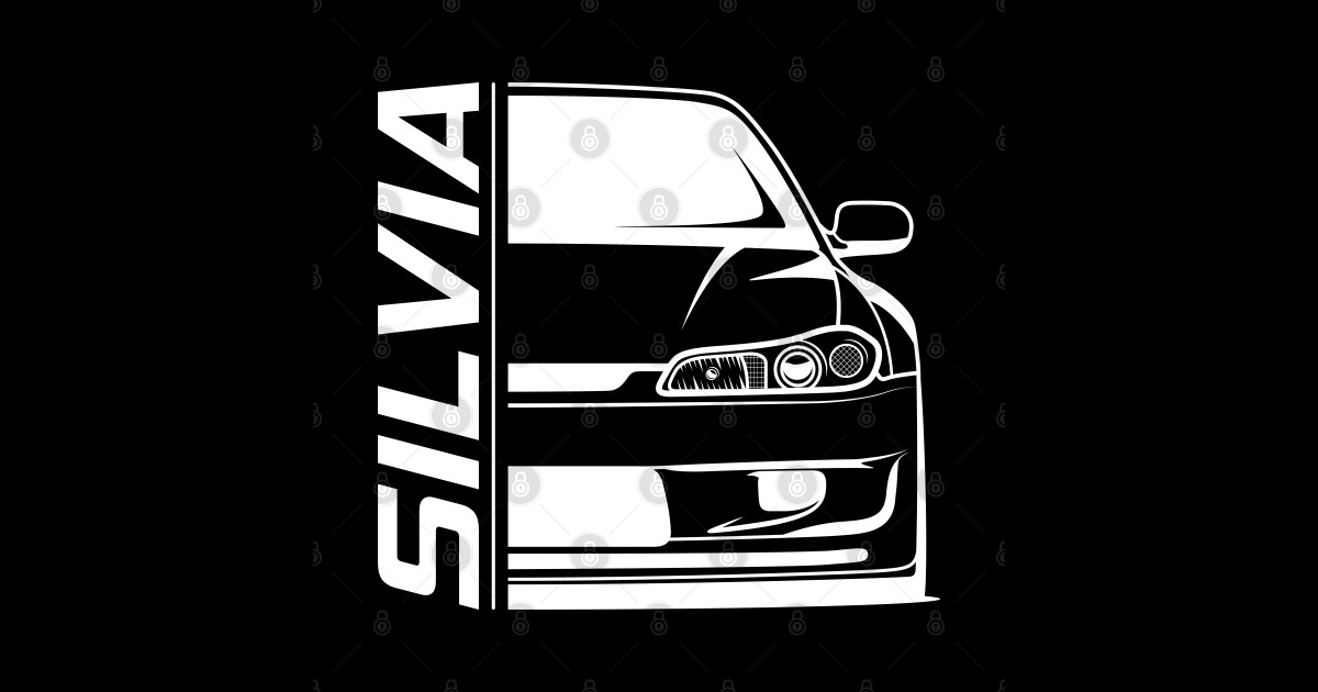 Silvia S15 JDM Front - Silvia S15 - Sticker | TeePublic