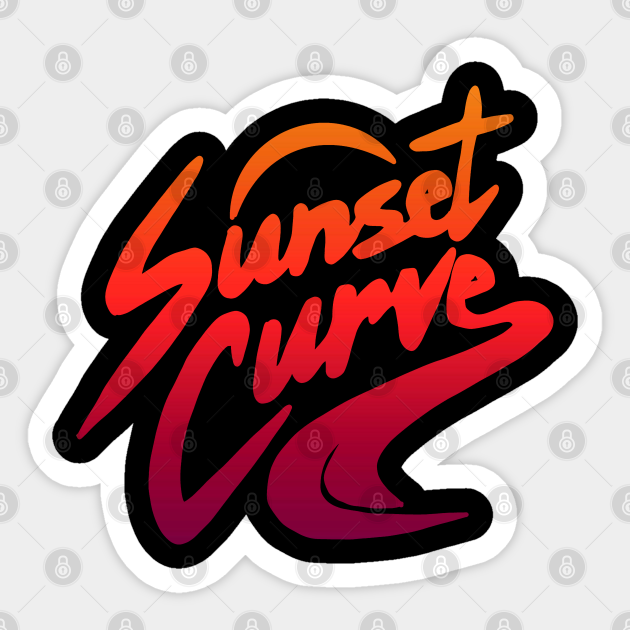 sunset curve - Julie And The Phantoms - Sticker | TeePublic