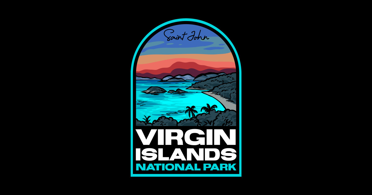 Virgin Islands National Park - Virgin Islands National Park - Sticker ...
