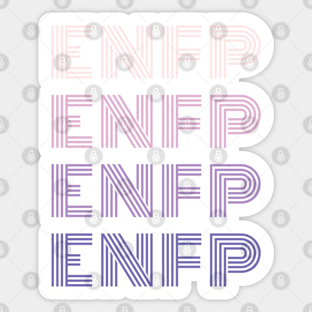 ENFP MBTI - Enfp - Sticker | TeePublic